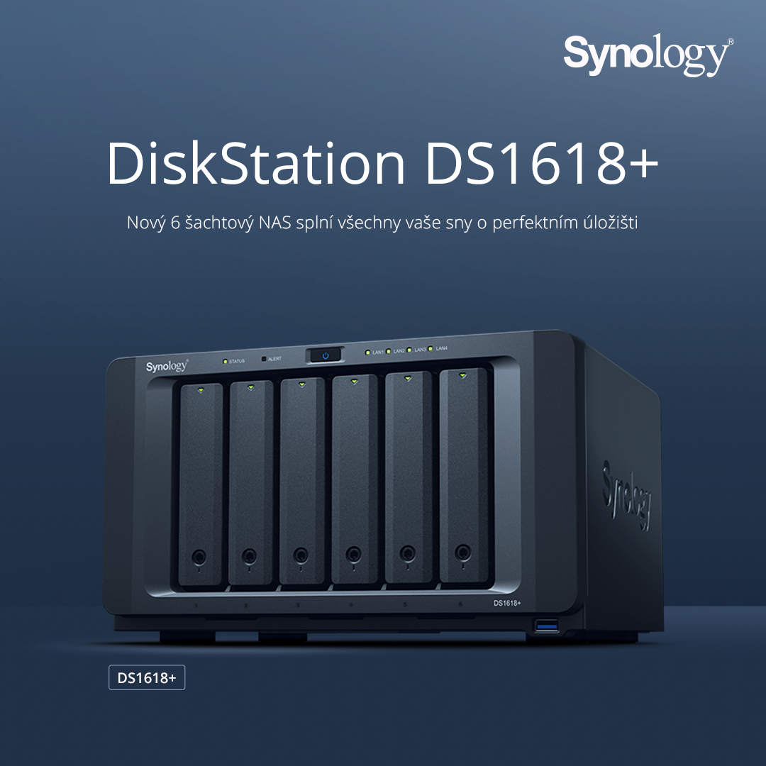 A Synology® bemutatja a DiskStation DS1618+ eszközt - PowerTech.hu